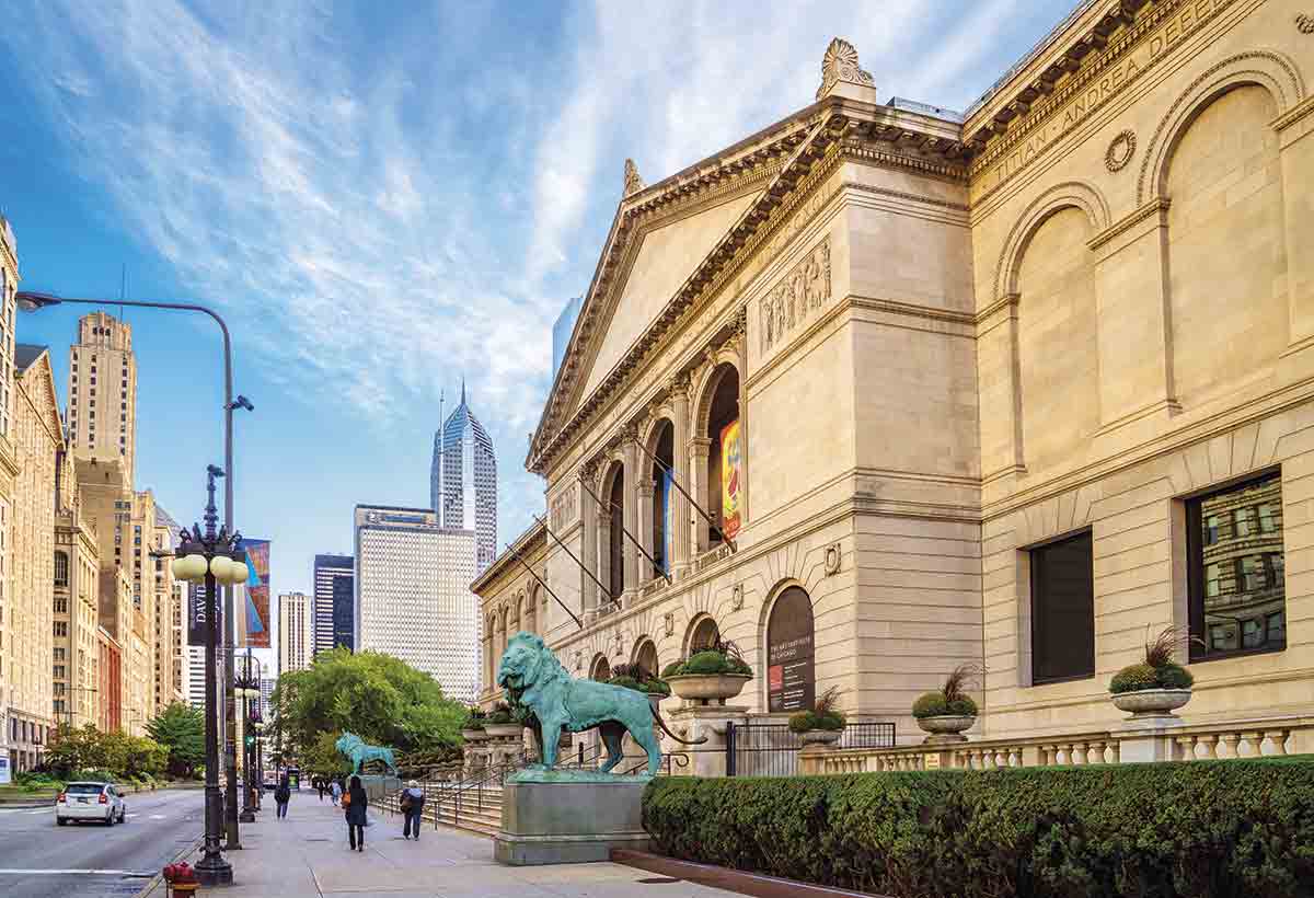 Calles Concurridas De Chicago