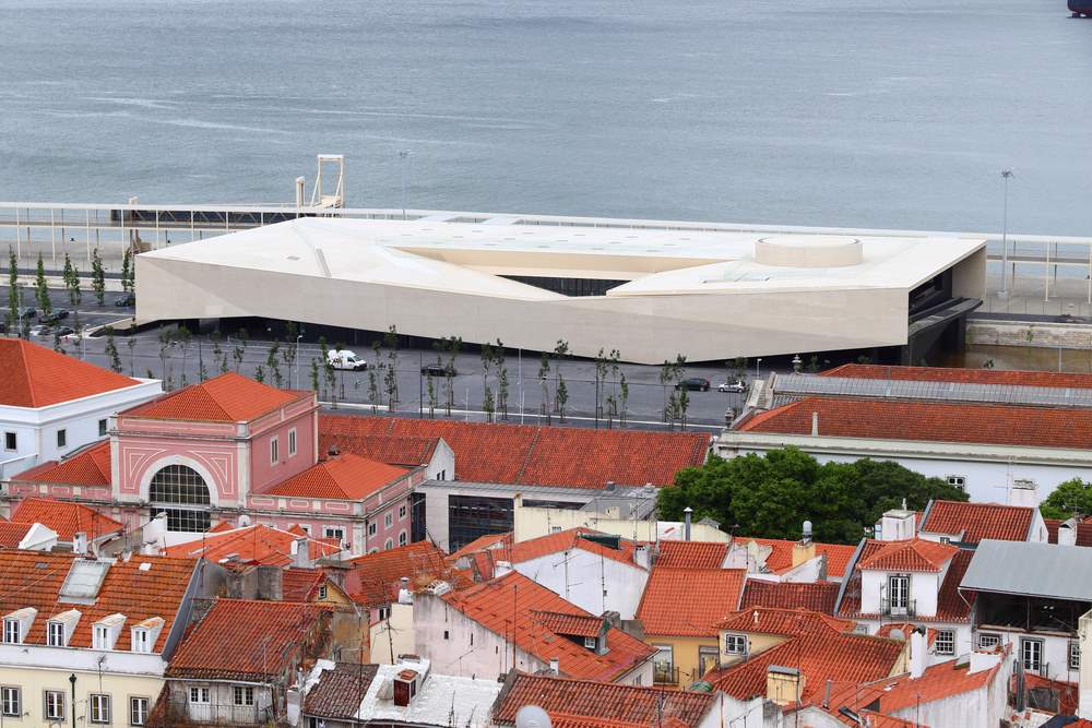 Vista De Los Edificios De Portugal