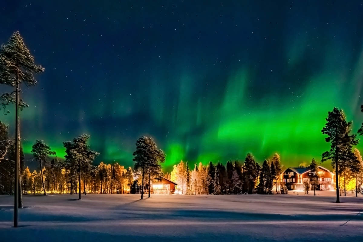 Los mejores lugares de la Laponia finlandesa donde ver auroras boreales