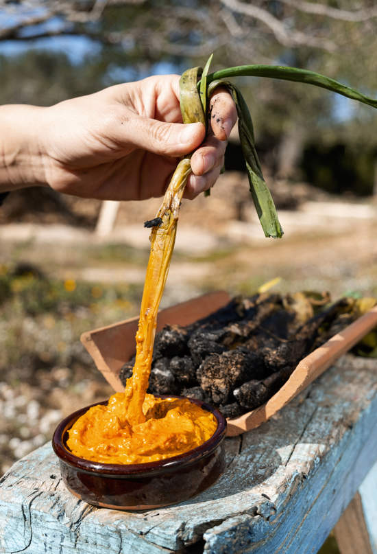 Así versiona el calçot el mejor restaurante de Barcelona