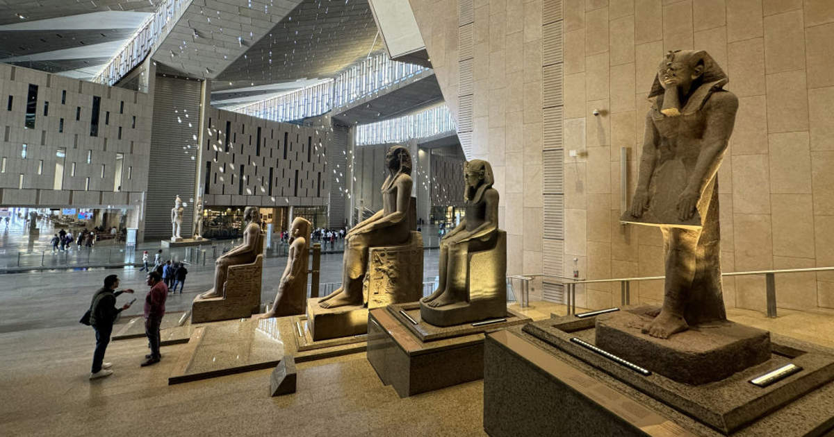 El Gran Museo Egipcio de El Cairo desvela su última novedad