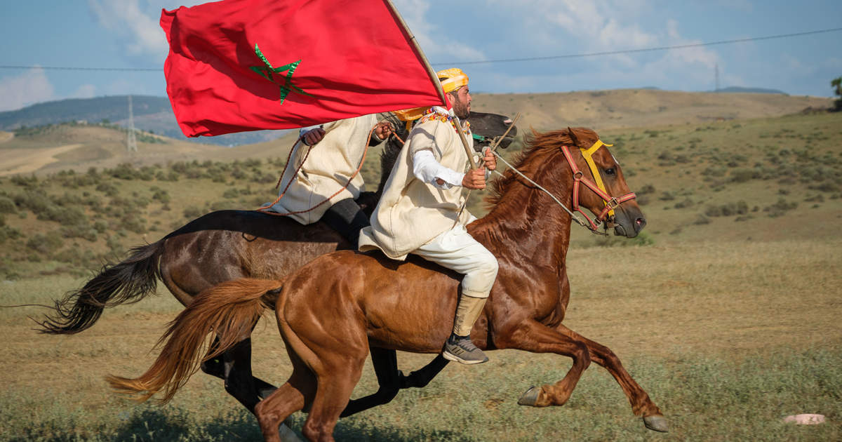 Una amazona en el Mata Moussem