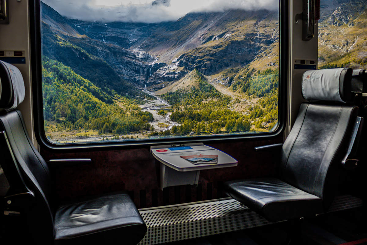 Bernina Express, el tren panorámico más espectacular de Suiza