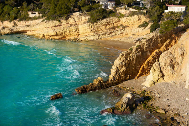 Penya Tallada, la cala más escondida y excepcional de Salou