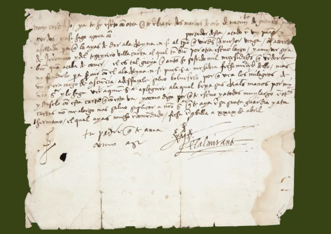 Las cartas de Cristóbal Colón y la Casa De Alba
