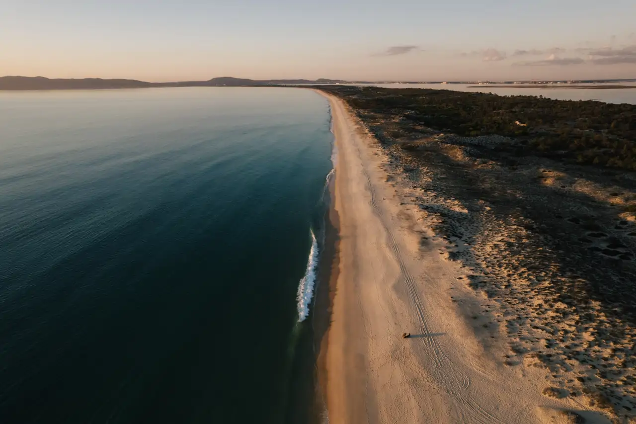 Entre arrozales y playas vírgenes: este es el último refugio de Portugal