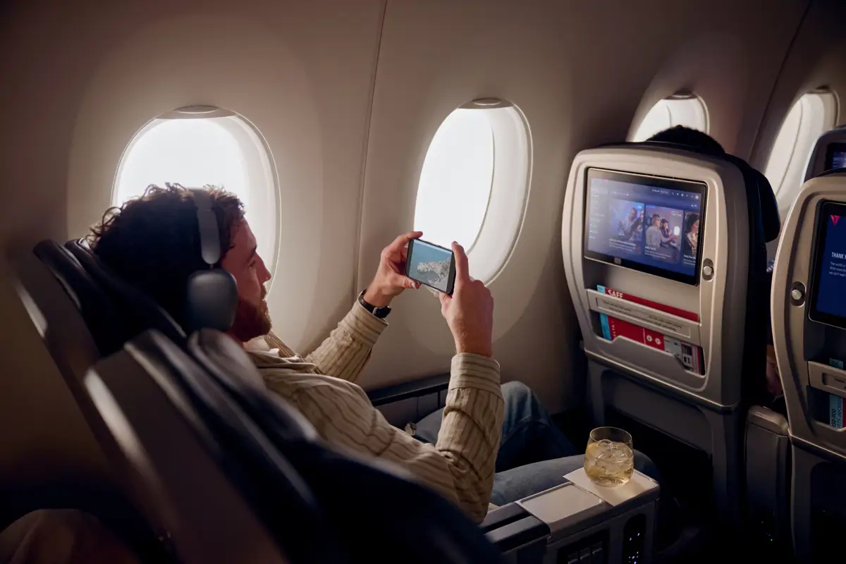 Delta Air Lines transforma el trayecto en parte del viaje con su cabina ...