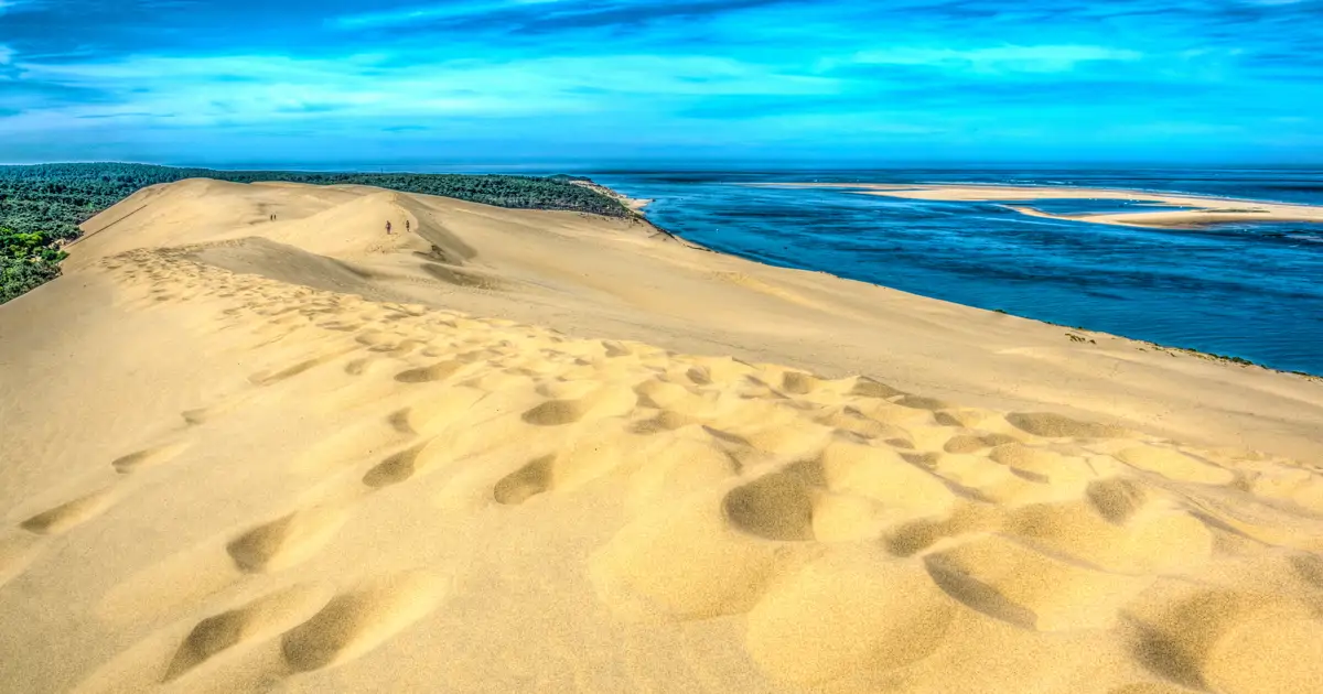 La duna más alta de Europa se esconde en una bahía del sur de Francia